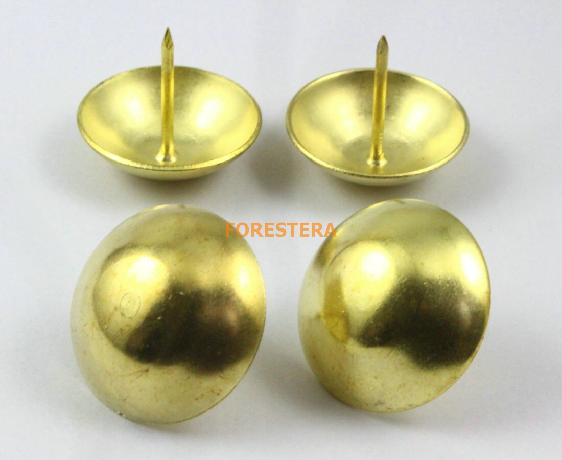 30Pcs 30mm Gold Upholstery Tacks Nails TN27 | Etsy