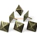 50pcs 19mm Antique Brass Square Upholstery Tacks Nails (TN46) - Etsy