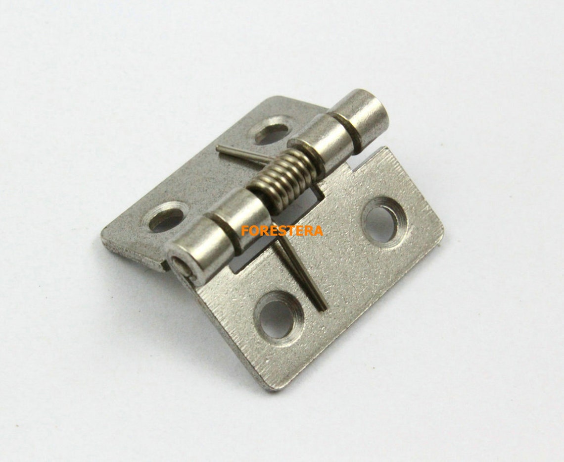 10pcs Stainless Steel Automatic Closed Spring Hinge Small Box - Etsy