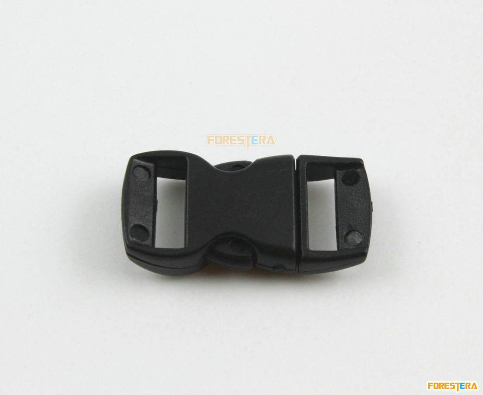 100 Pieces 10mm Black Plastic Side Quick Release Buckle Clip | Etsy