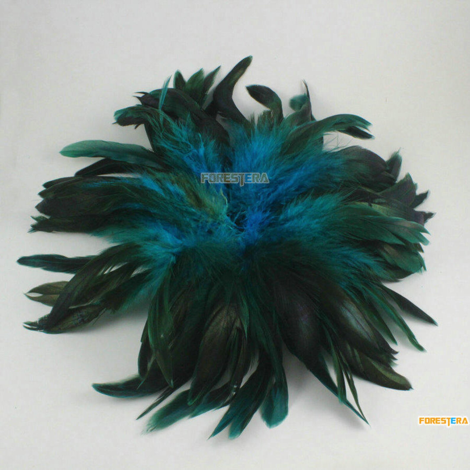 100 Pieces Blue Feather 12-18cm (YM429) - Etsy