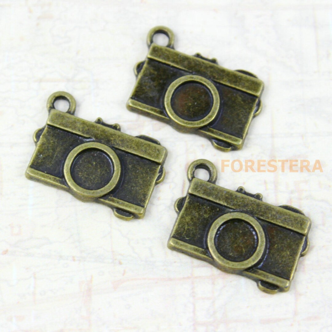 20pcs Antique Brass Camera Charm Camera Pendant 18x12mm (PND166) - Etsy