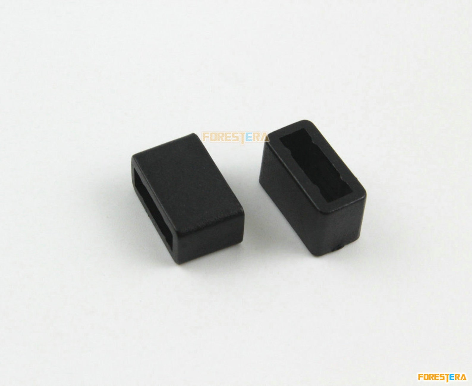200 Pieces 10mm Black Plastic Belt Loop Keeper for Harness - Etsy