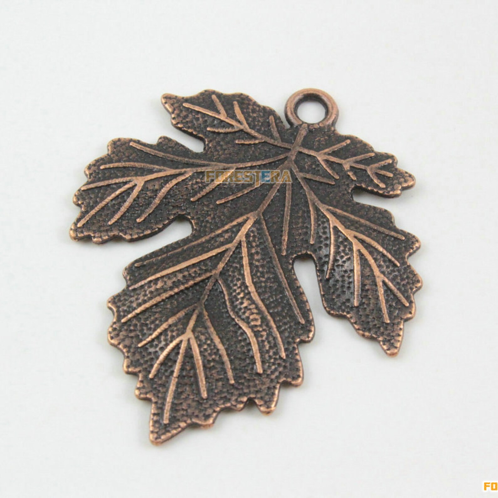 5pcs Antique Copper Maple Leaf Charm Maple Leaf Pendant - Etsy
