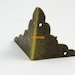 4pcs Antique Brass Jewelry Box Corner Decoration Corner Protection 30mm ...
