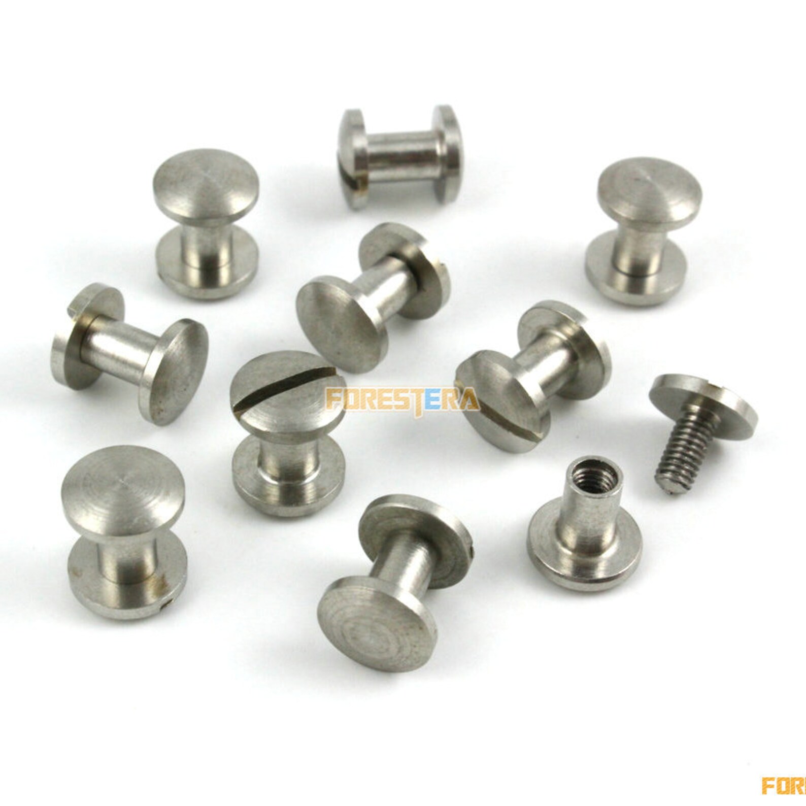 20 Set 86mm 304 Stainless Steel Rivet Chicago Screw for - Etsy