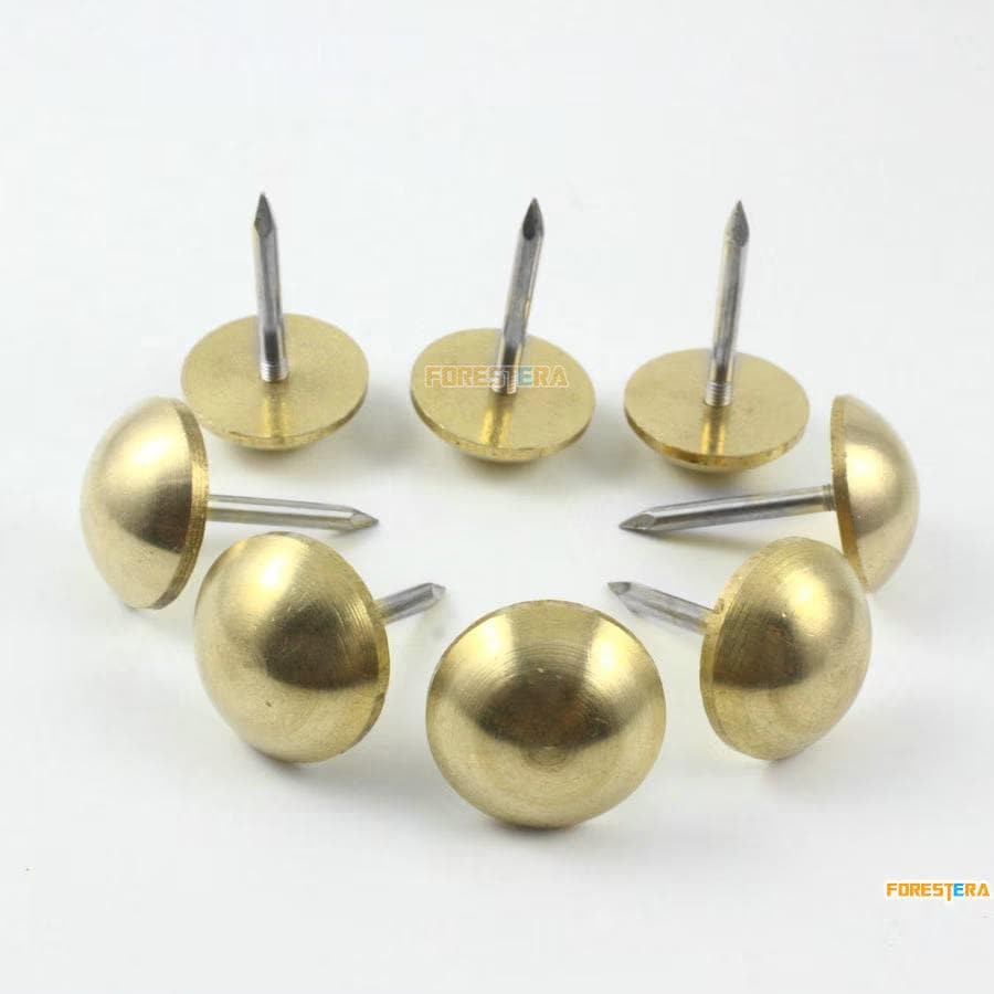 10pcs 20mm Solid Brass Upholstery Tacks Nails (TN76) - Etsy