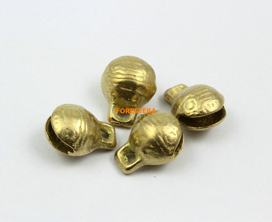 50pcs 11mm Brass Tiger Bell Jingle Bell Pet Bell HTLD11 | Etsy