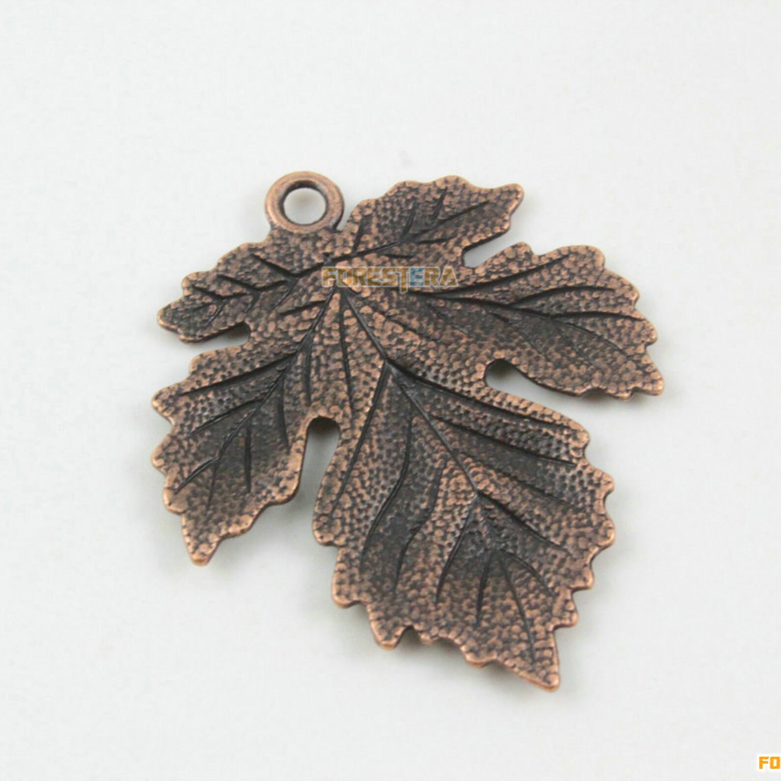 5pcs Antique Copper Maple Leaf Charm Maple Leaf Pendant - Etsy