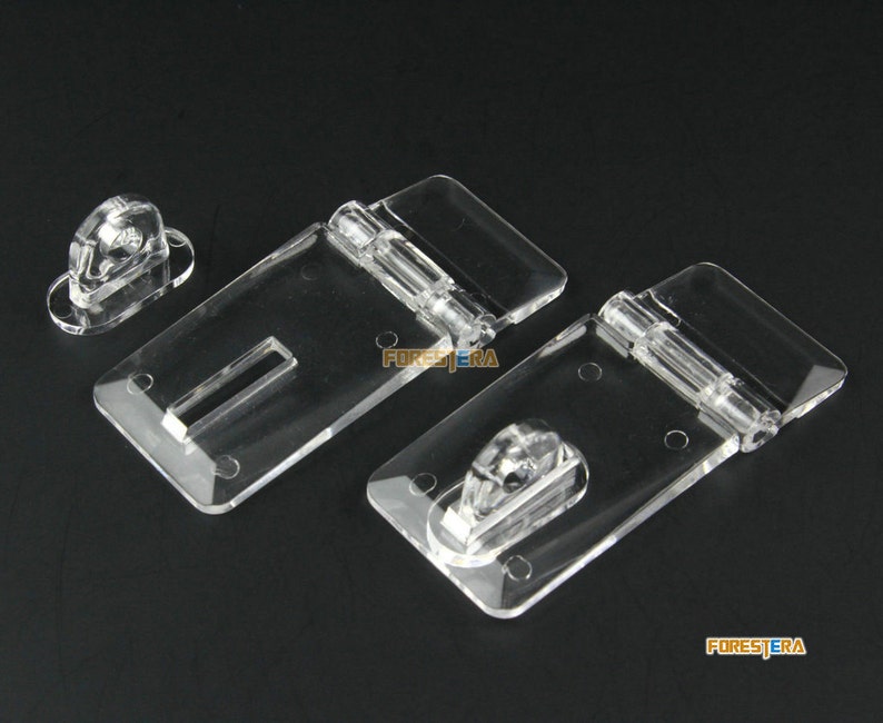 1pcs Clear Acrylic Plastic Hasp Latch Plexiglass Hasp 55x24mm - Etsy