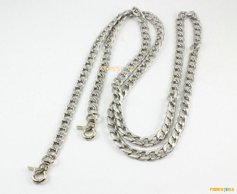 1 Piece 120cm Silver Purse Shoulder Crossbody Chain Strap Diy | Etsy