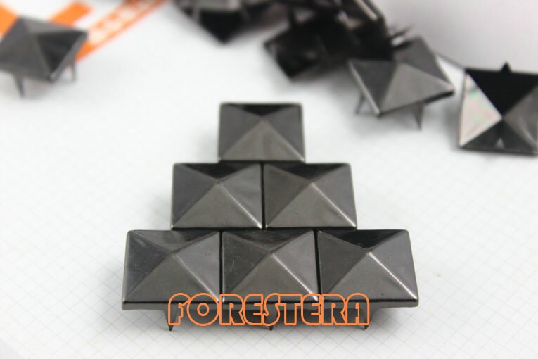 15mm Gunmetal Pyramid Stud Punk Rock Leathercraft Stud GP15 | Etsy