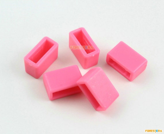 200 Pieces 10mm Pink Plastic Belt Loop Keeper for Harness - Etsy