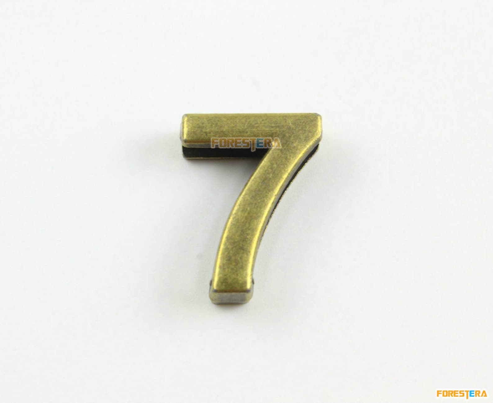 20pcs Antique Brass Number 7 Bracelet Bead Number 7 Chain Bead - Etsy