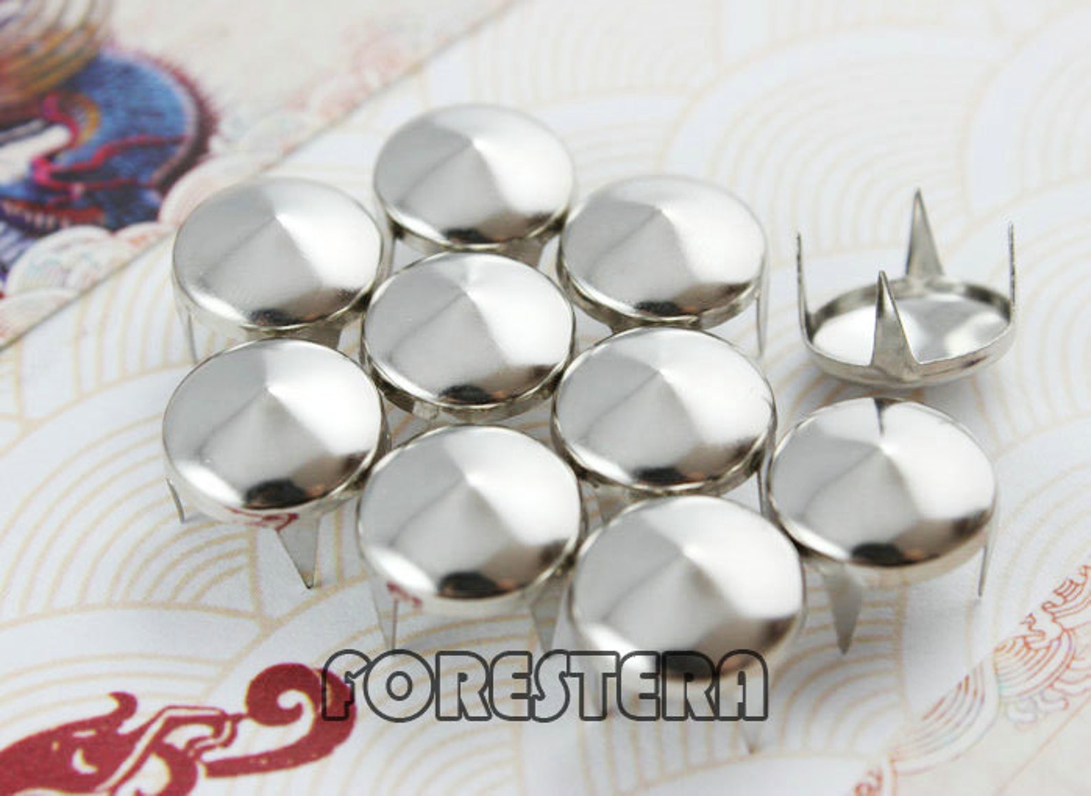 400pcs 12mm Silver CONE Studs Metal Studs SC12 - Etsy