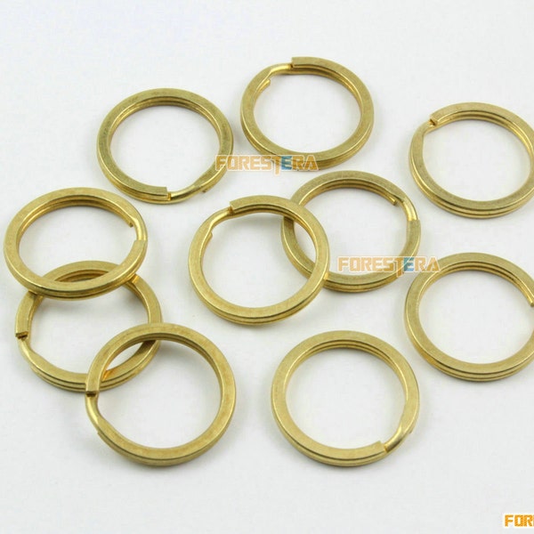 Brass Flat Ring - Etsy