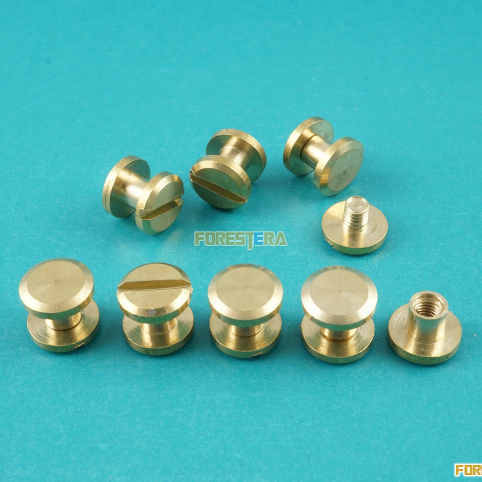84mm Solid Brass Rivet Chicago Screw for Leather Craft Belt - Etsy