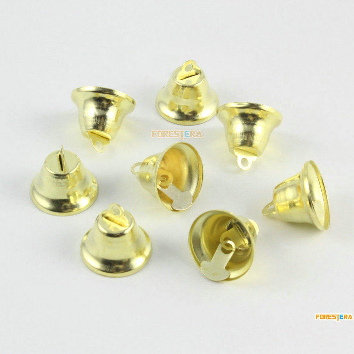 20 Stücke 18x15mm Gold Glocken Jingle Glocken Weihnachten | Etsy