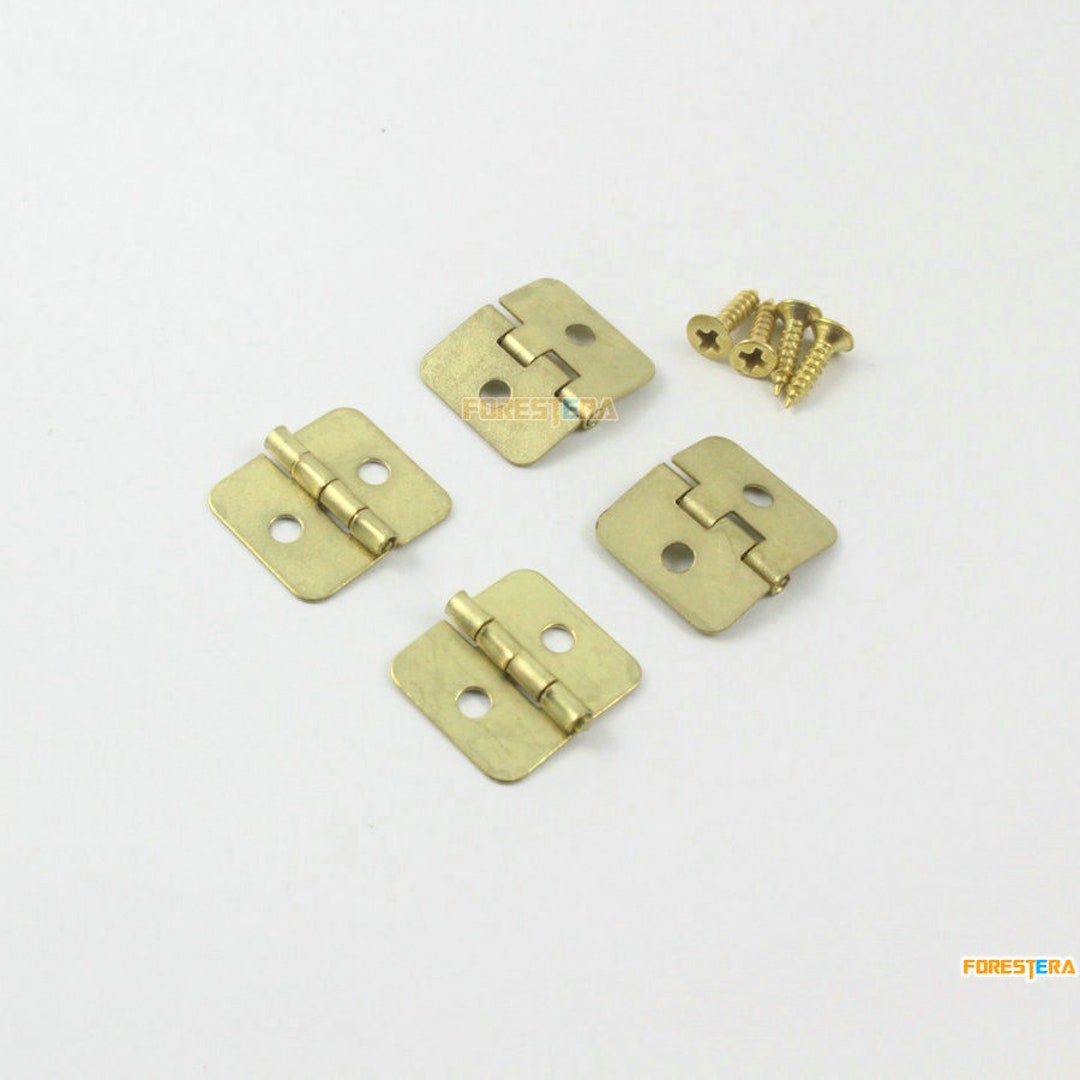 20pcs Gold Hinge Box Hinge Wine Box Hinge Small Hinge 16x14mm (HINGE34 ...