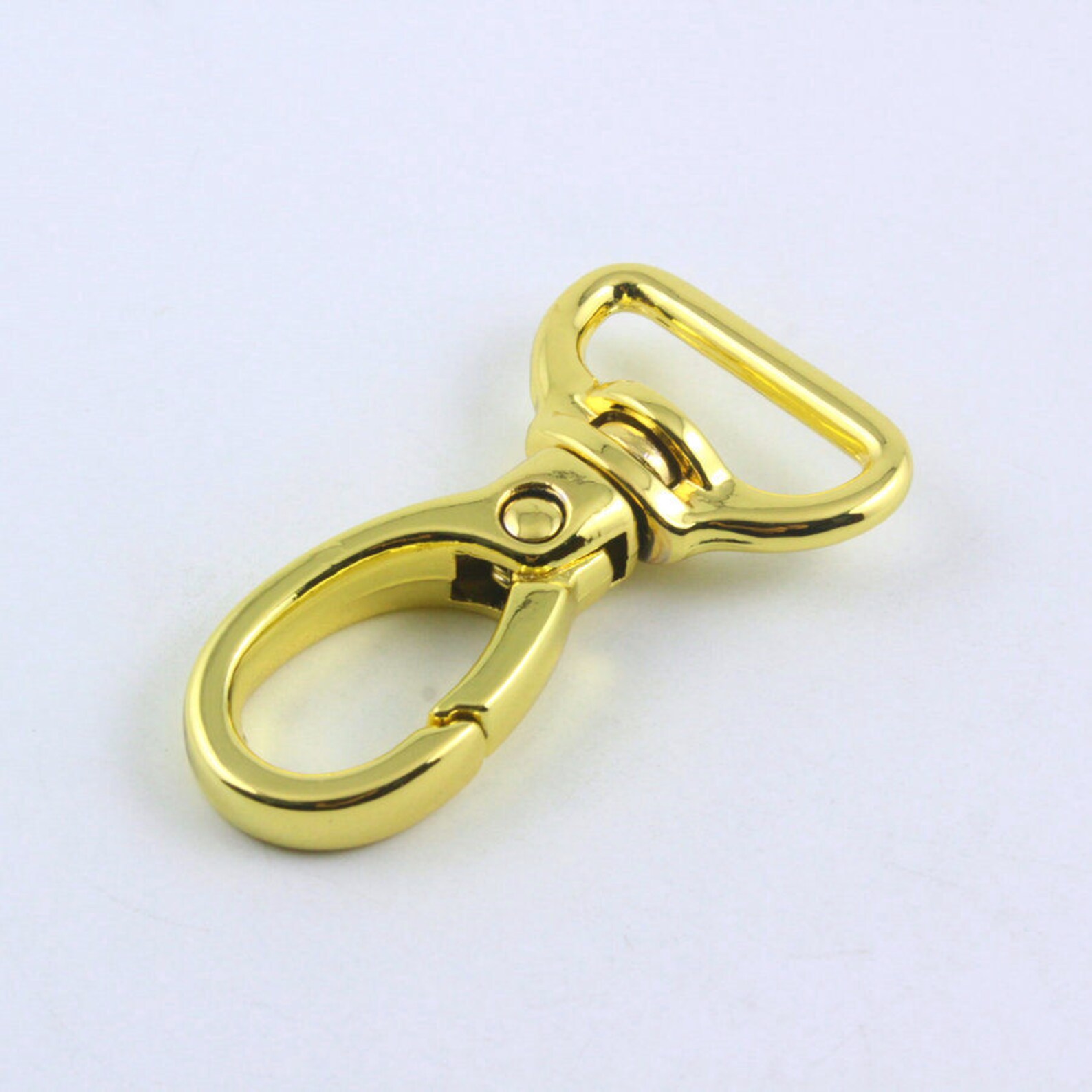 80 Pcs Gold 50x21mm Swivel Snap Hook Metal Lanyard Hook Paracord ...