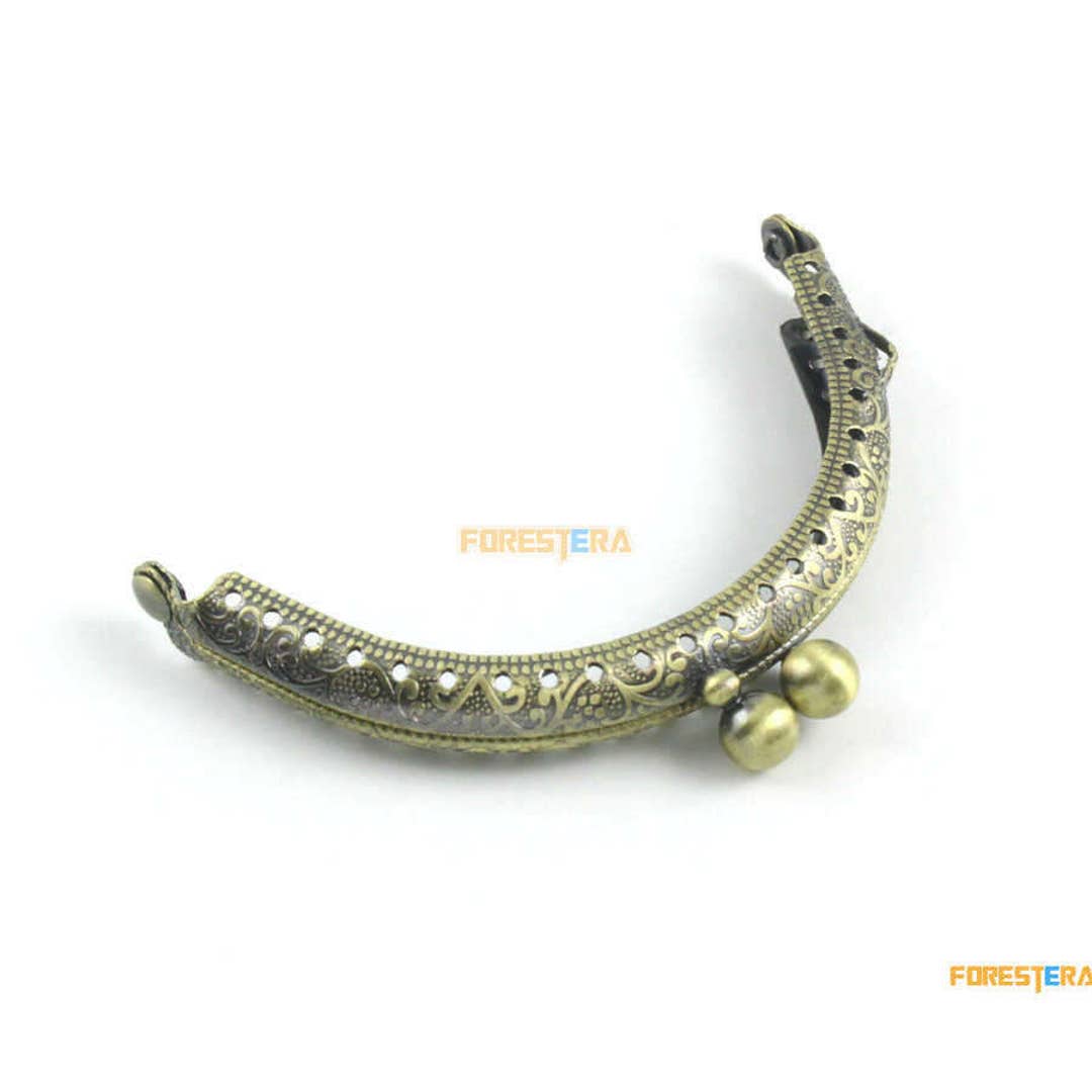 1pcs Purse Frame 8.5CM Antique Brass Purse Frame Handbag Frame (KJJ11-B ...