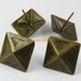 30pcs 30mm Antique Brass Square Upholstery Tacks Nails (TN48) - Etsy