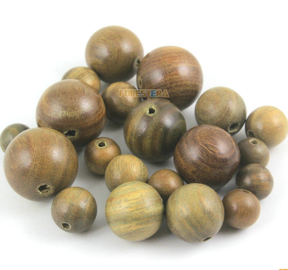 10mm Wood Bead Natrual Wood Bead for Jewelry (BEAD-A44-10) - Etsy