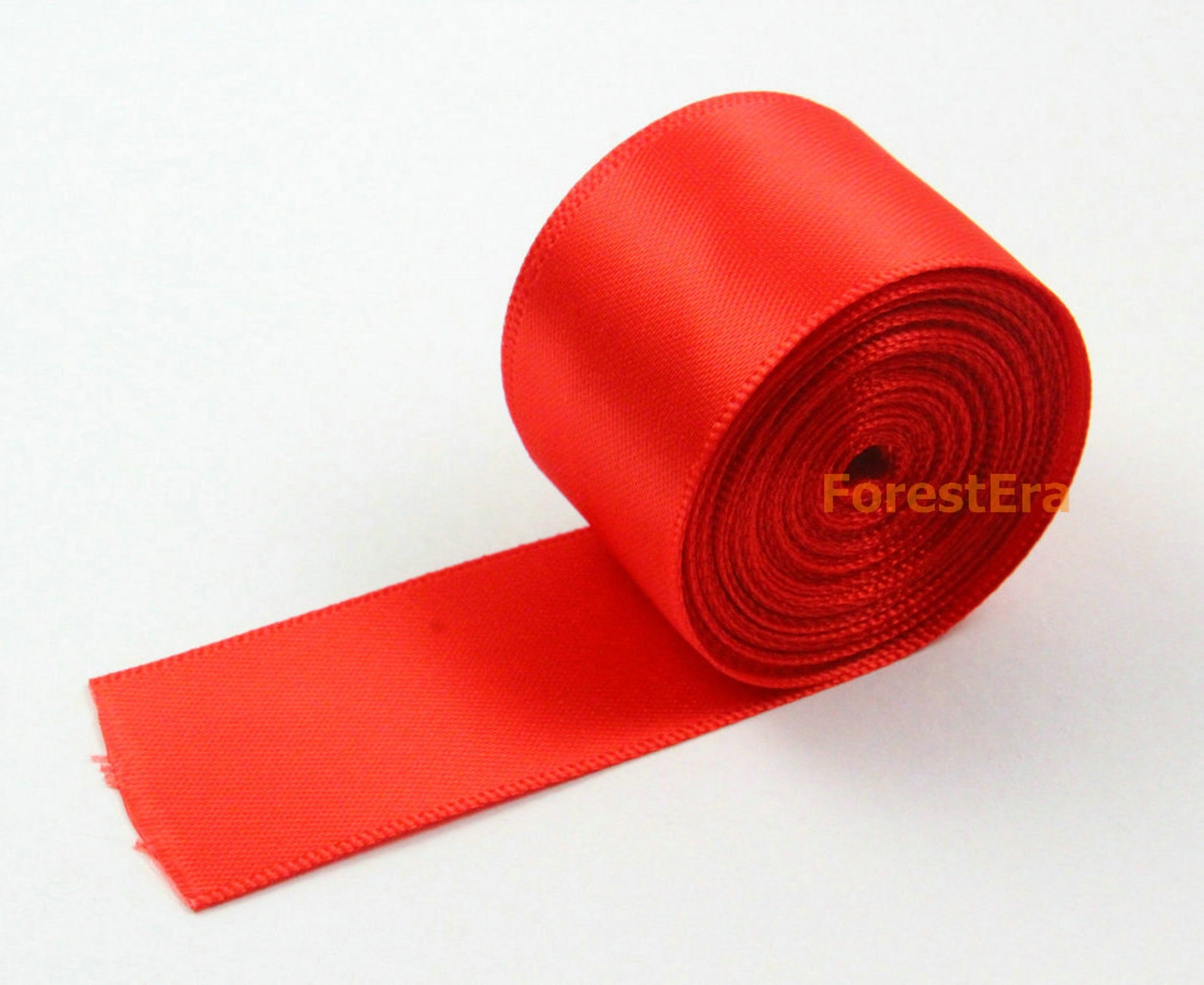 4 Yards 1 Inch Red Glossy Ribbon Hair Ribbon Grosgrain Ribbon - Etsy