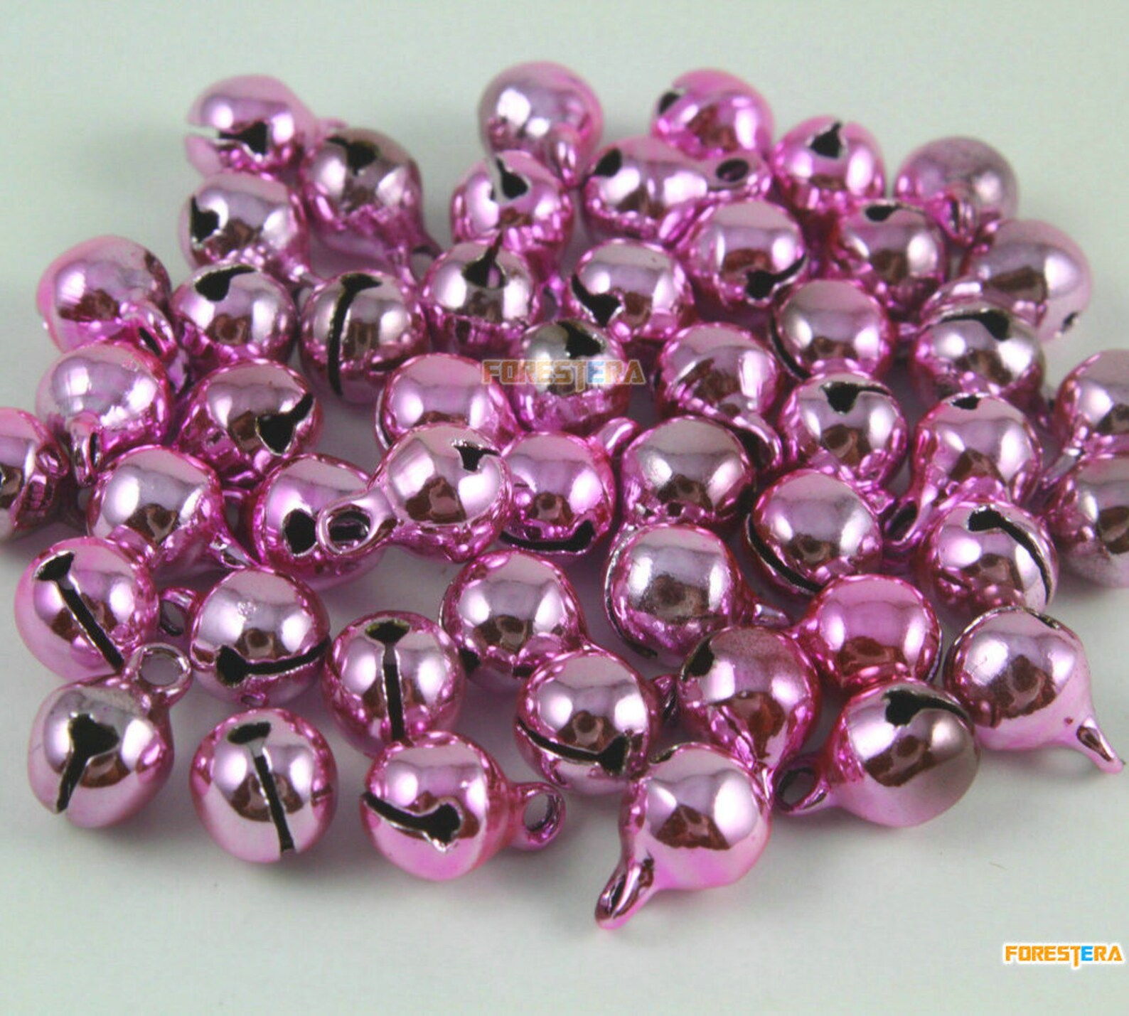 50Pcs 6mm Pink Bells Jingle Bells Christmas Bells Pet Bells | Etsy
