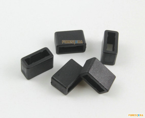 200 Pieces 10mm Black Plastic Belt Loop Keeper for Harness | Etsy