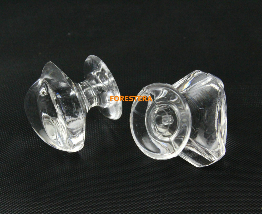 10pcs Clear Acrylic Plastic Knob Plexiglass Knob Small 18x18mm - Etsy