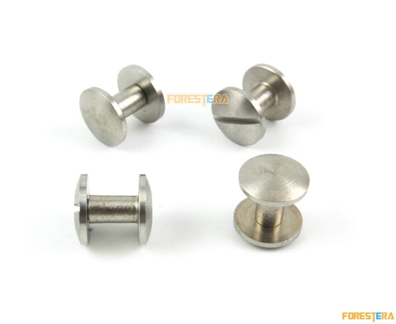 20 Set 107mm 304 Stainless Steel Rivet Chicago Screw for - Etsy
