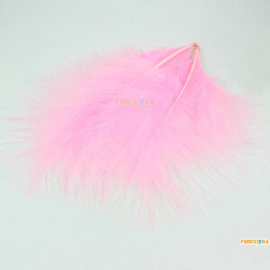 50 Pieces Pink Feather 8-16cm (YM290) - Etsy