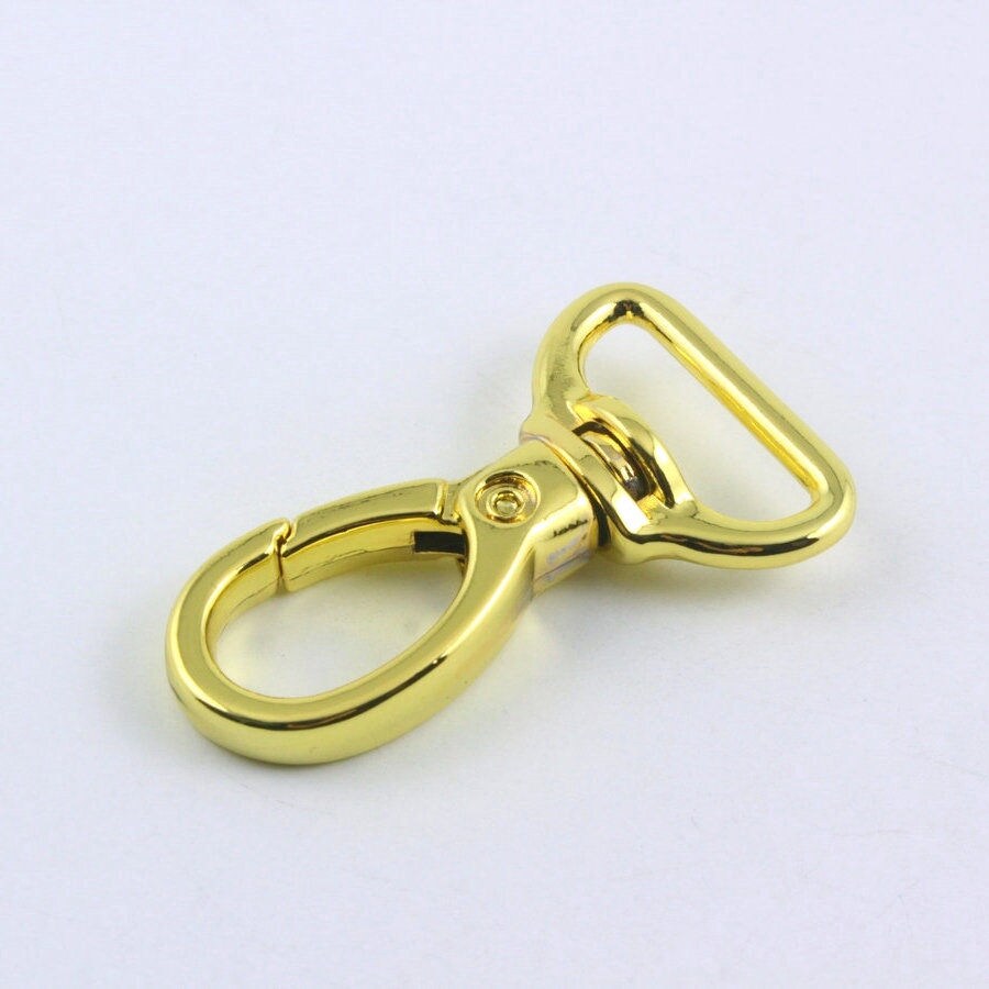 80 Pcs Gold 50x21mm Swivel Snap Hook Metal Lanyard Hook Paracord ...