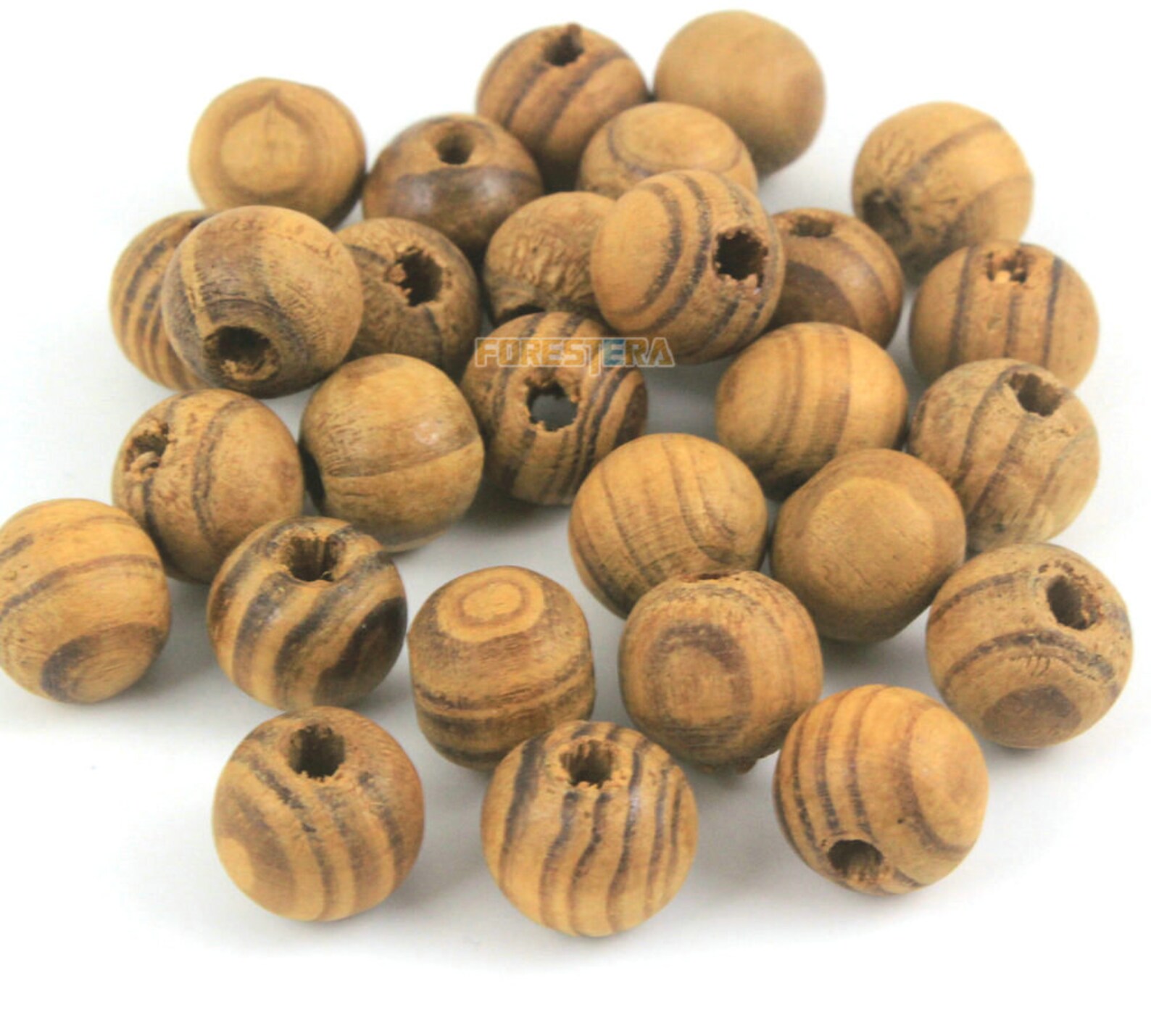 12mm Wood Bead Stripe Wood Bead for Jewelry BEAD-A46-12 - Etsy
