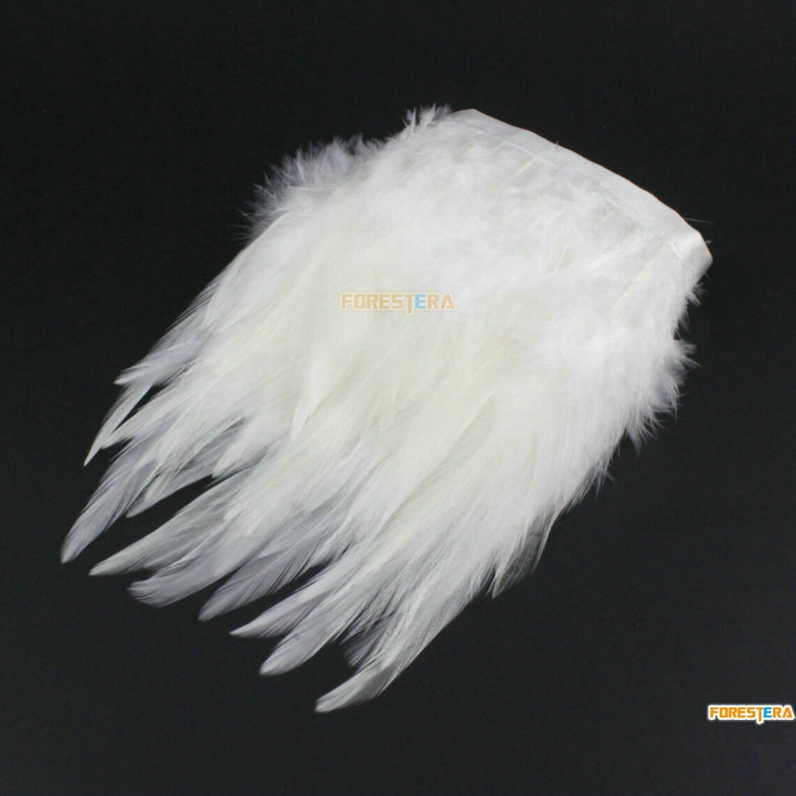 1 Yard White Feather Trim YM181 | Etsy