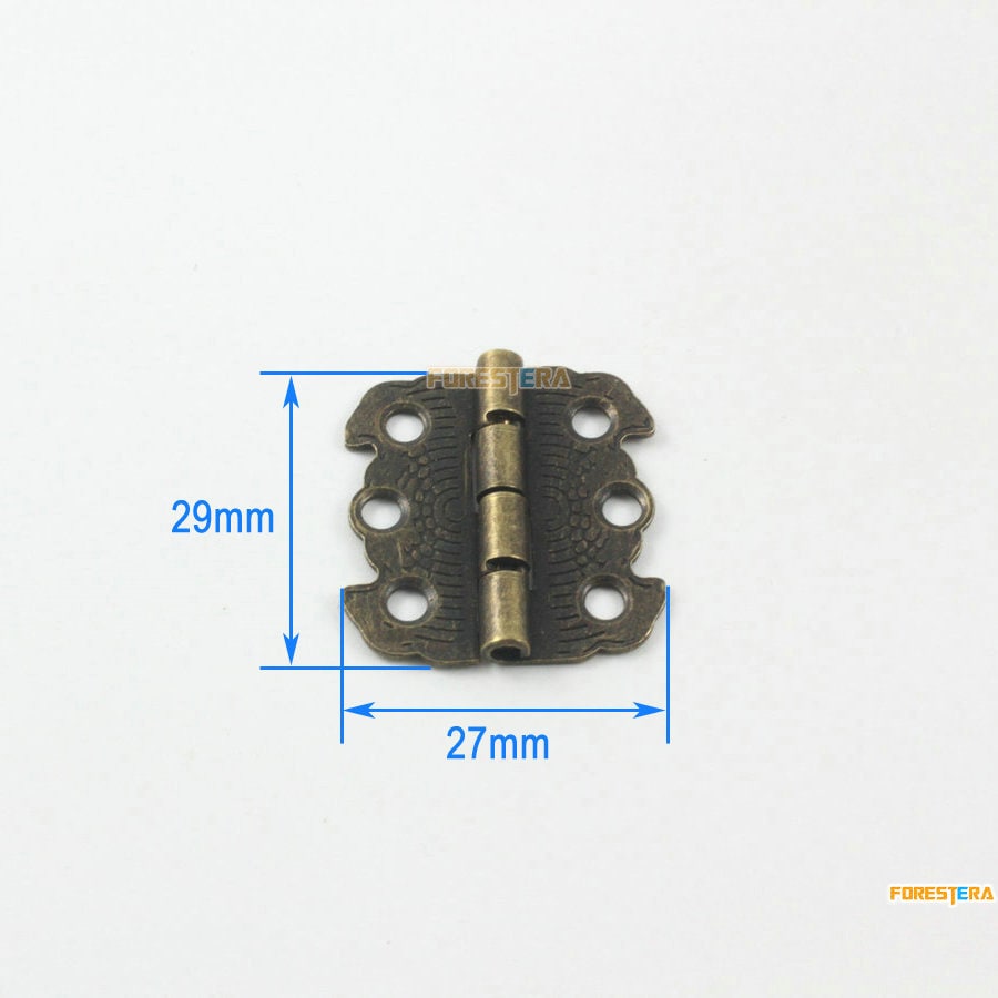 10pcs Antique Brass Hinge Box Hinge Wine Box Hinge Furniture Hinge ...