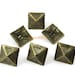 50pcs 19mm Antique Brass Square Upholstery Tacks Nails (TN46) - Etsy