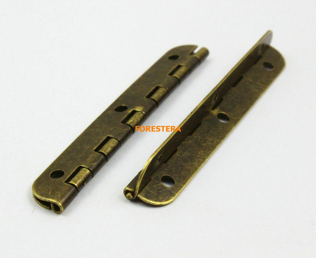10pcs Antique Brass Hinge Small Hinge Box Hinge 65x15mm (JJHY21) - Etsy