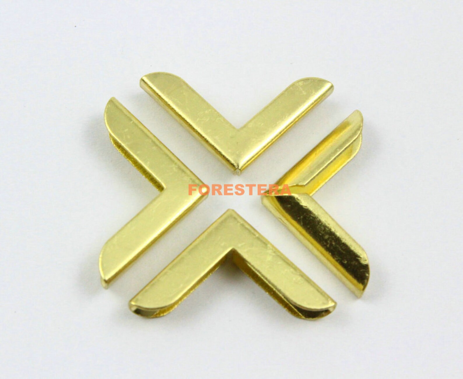 40pcs 15mm Gold Book Corner Bookbinding Corner Clip - Etsy