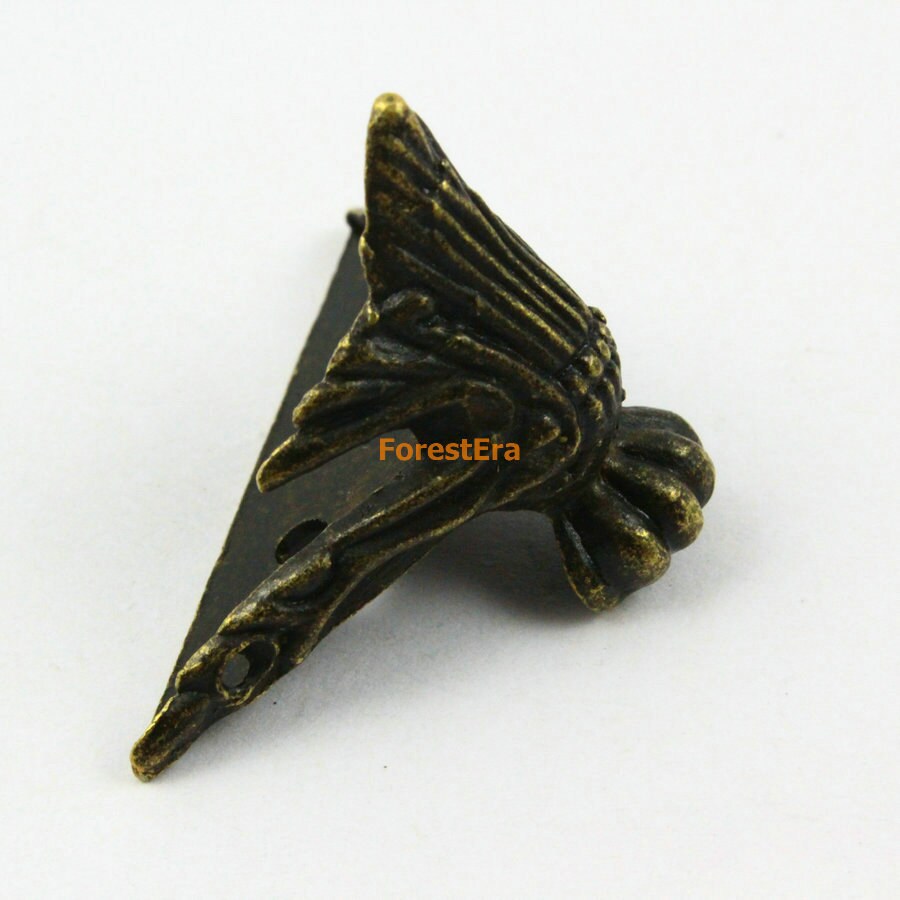 4pcs Antique Brass Jewelry Box Feet Animal Box Leg Case Feet - Etsy