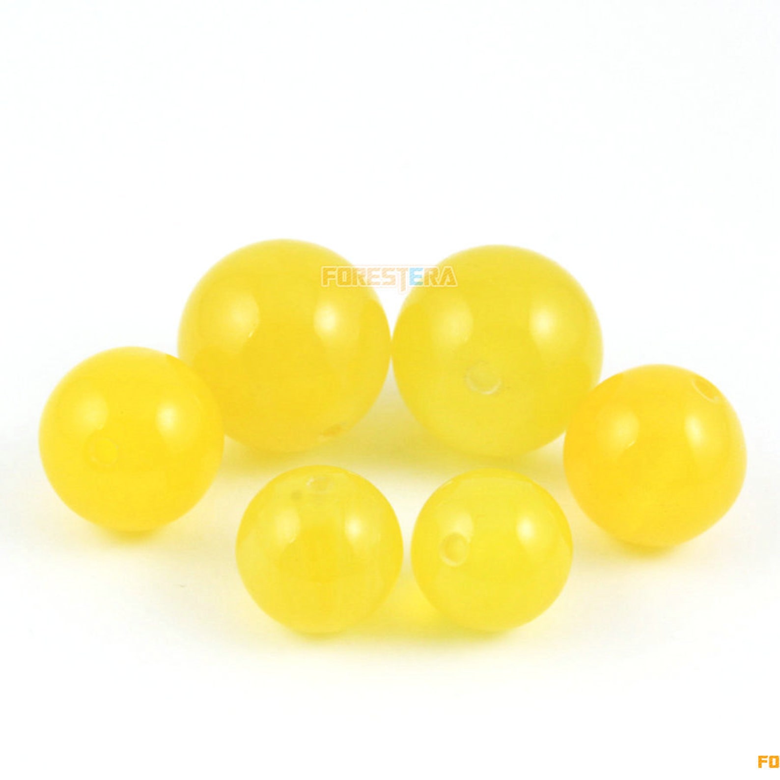 12mm Yellow Agate Bead Yellow Round Agate Bead for Jewelry (BEAD-A21-12 ...