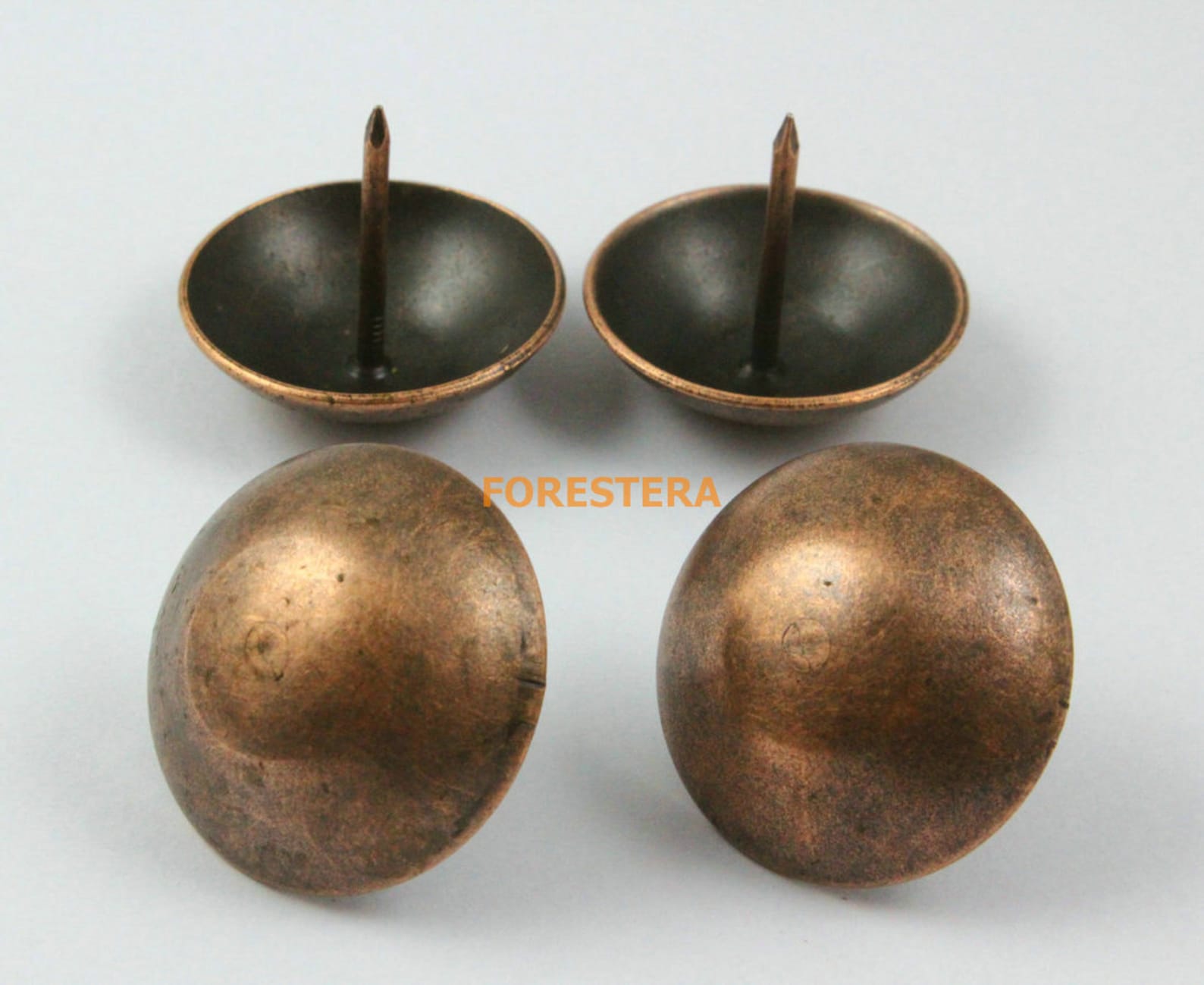 30pcs 30mm Antique Copper Upholstery Tacks Nails (TN23) - Etsy