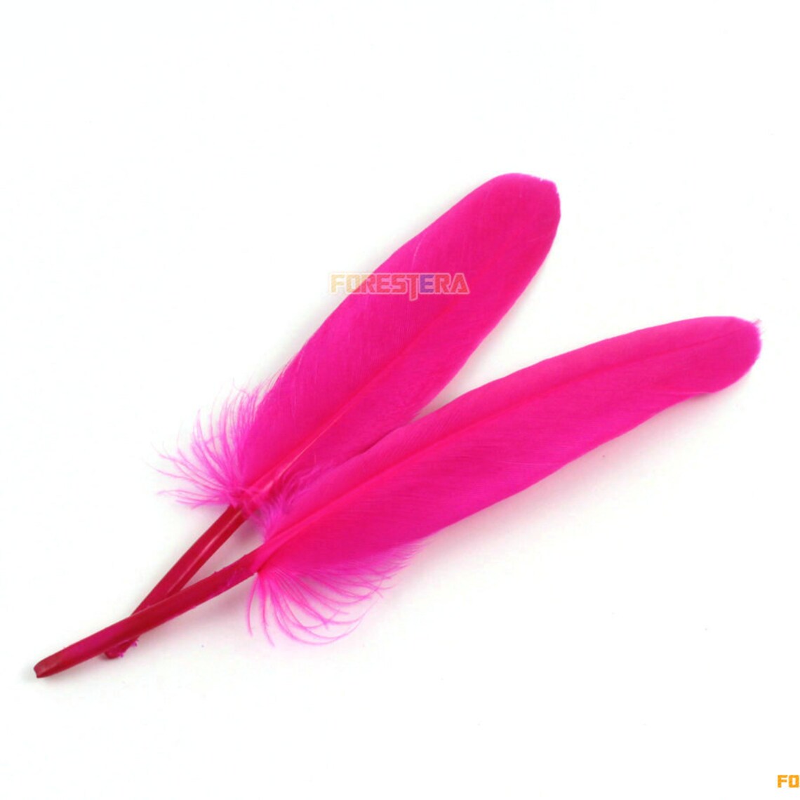 50 Pieces Dark Pink Feather 9-15cm (YM148) - Etsy