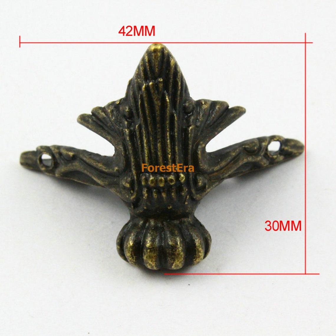 4pcs Antique Brass Jewelry Box Feet Animal Box Leg Case Feet - Etsy