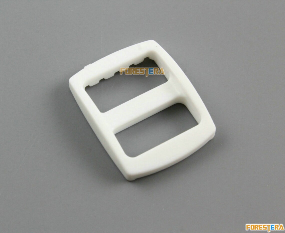 100 Pieces 15mm White Plastic Tri-glide Slider Adjustable - Etsy