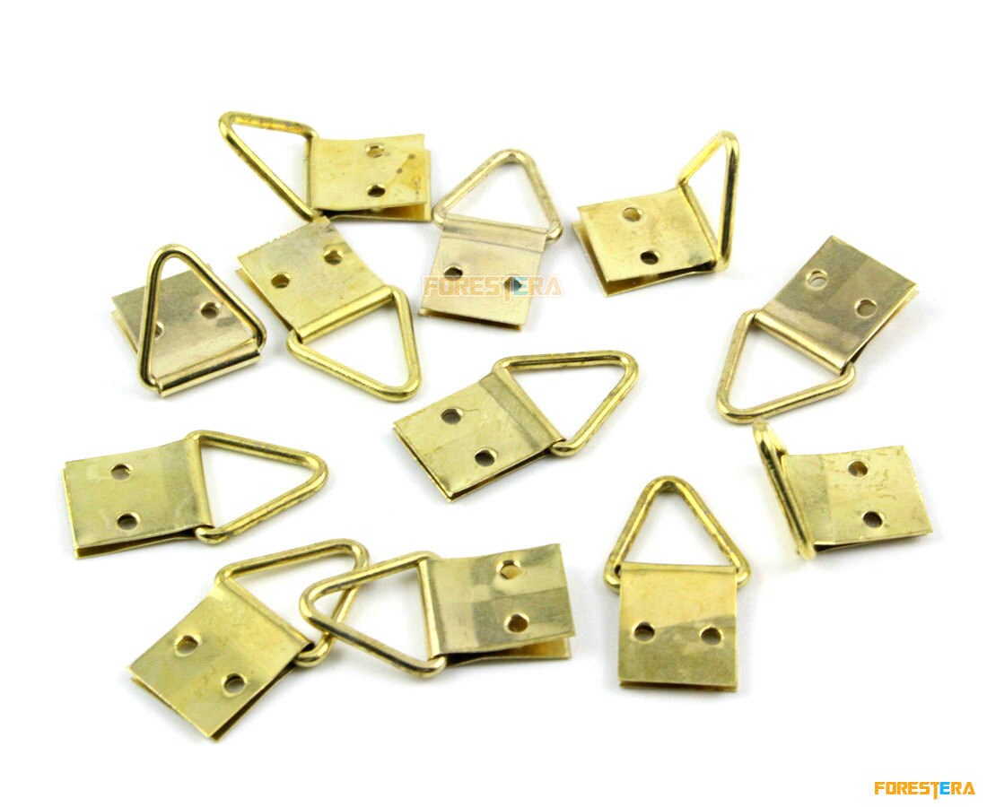 100pcs Gold Photo Frame Hook Hanging Photo Frame Hanger | Etsy