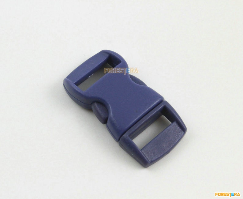 100 Pieces 10mm Navy Blue Plastic Side Quick Release Buckle | Etsy