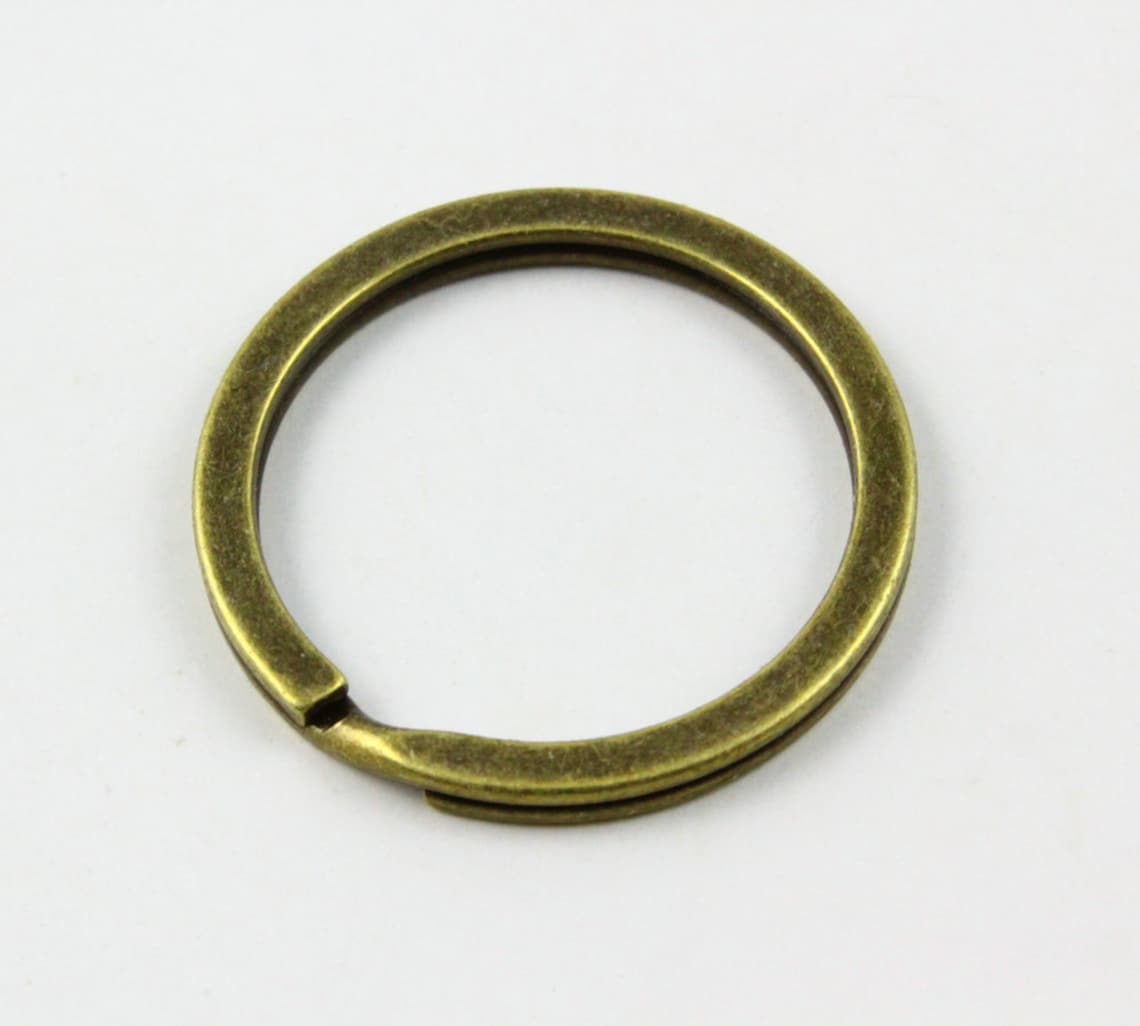 20pcs 30mm Antique Brass Key Ring PND502 - Etsy