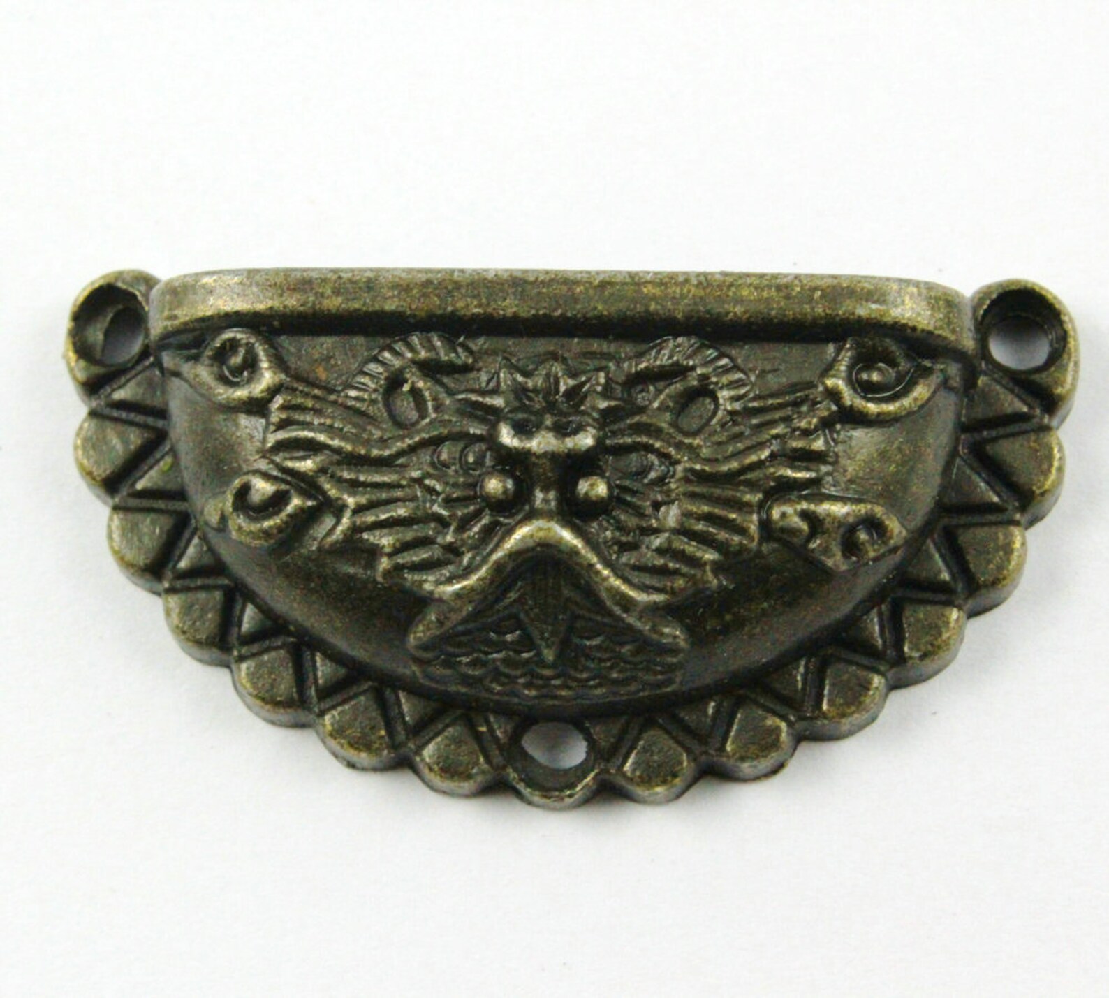 2pcs Antique Brass Jewelry Box Handle Dragon Handle 48x23mm - Etsy